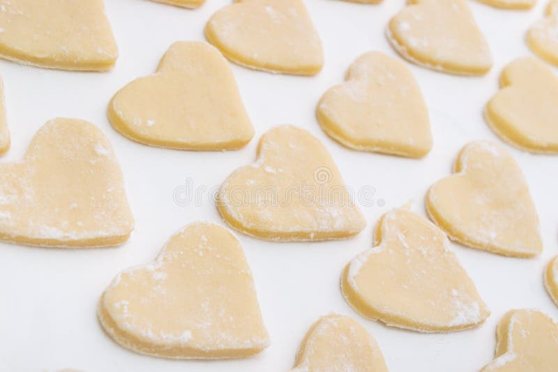 Bake Heart-shaped for Valentine S Day Stock Image - Image of ...