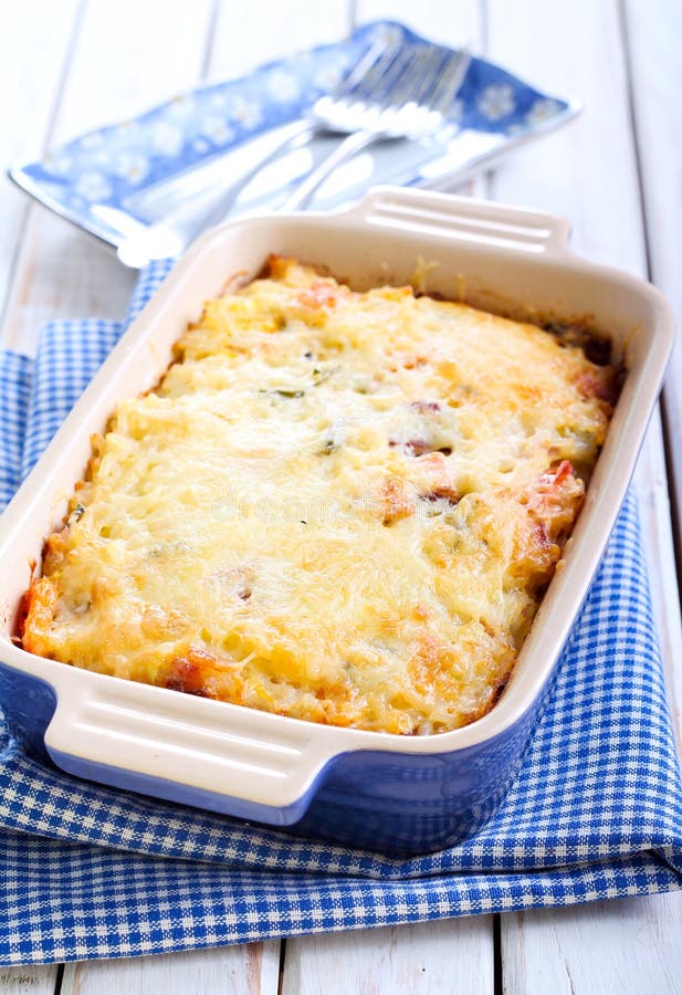 Bake stock image. Image of comfort, gratin, meat, rice - 46553317