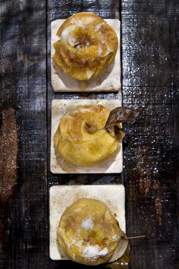 Baked Apples stock photo. Image of fresh, snack, honey - 35047862