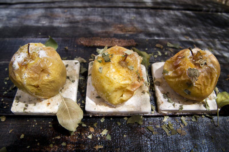 Baked Apples stock image. Image of delicious, food, cooking - 35048375