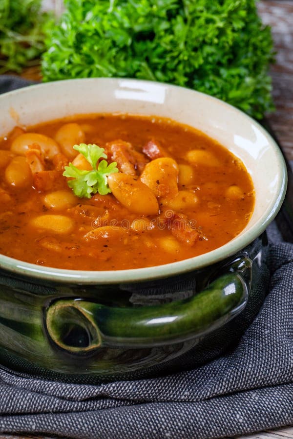 Baked Beans in Tomato Sauce Stock Image - Image of lunch, meal: 198255677