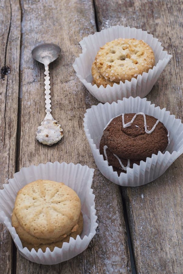 Baked biscuits for tea stock image. Image of condensed - 37003771