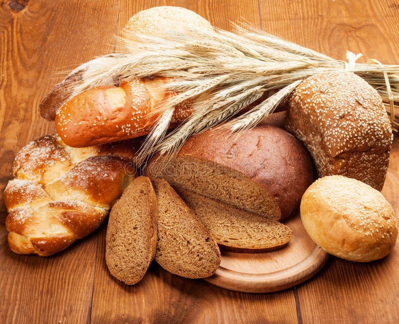Bakery Bread and Sheaf stock photo. Image of bunch, bread - 32273090