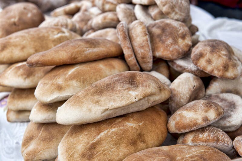 Baked Bread stock image. Image of homemade, brown, bakery - 52070721