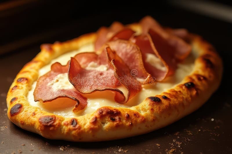 Baked Calzone Delight: Oven-Cooked Goodness Stock Photo - Image of ...