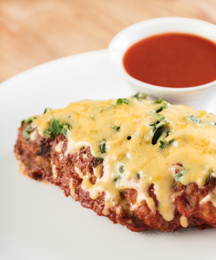 Baked Chicken Fillet with Cheese Stock Image - Image of fillet, cooked ...