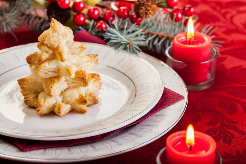 Baked christmas tree stock photo. Image of year, star - 45507964