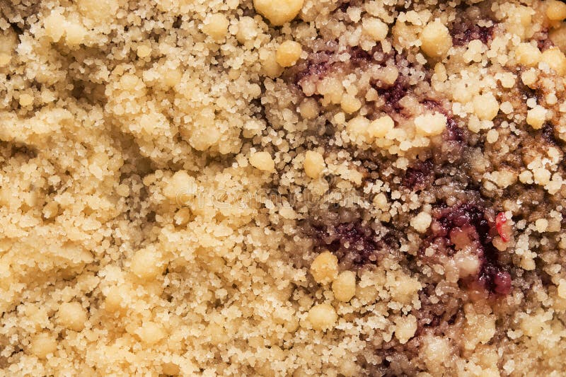 Baked crumble background stock photo. Image of treat - 296560182