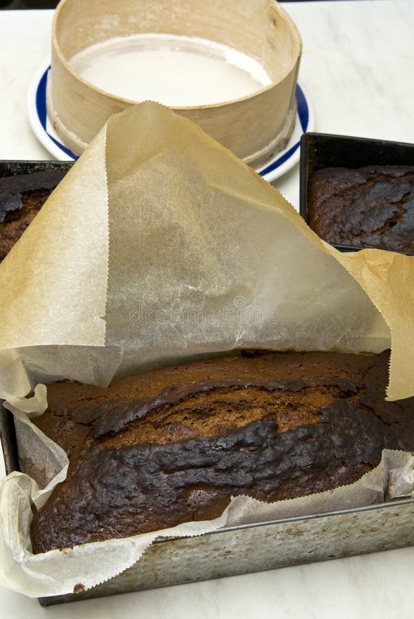 Baked gingerbread stock image. Image of dough, bread - 24317101