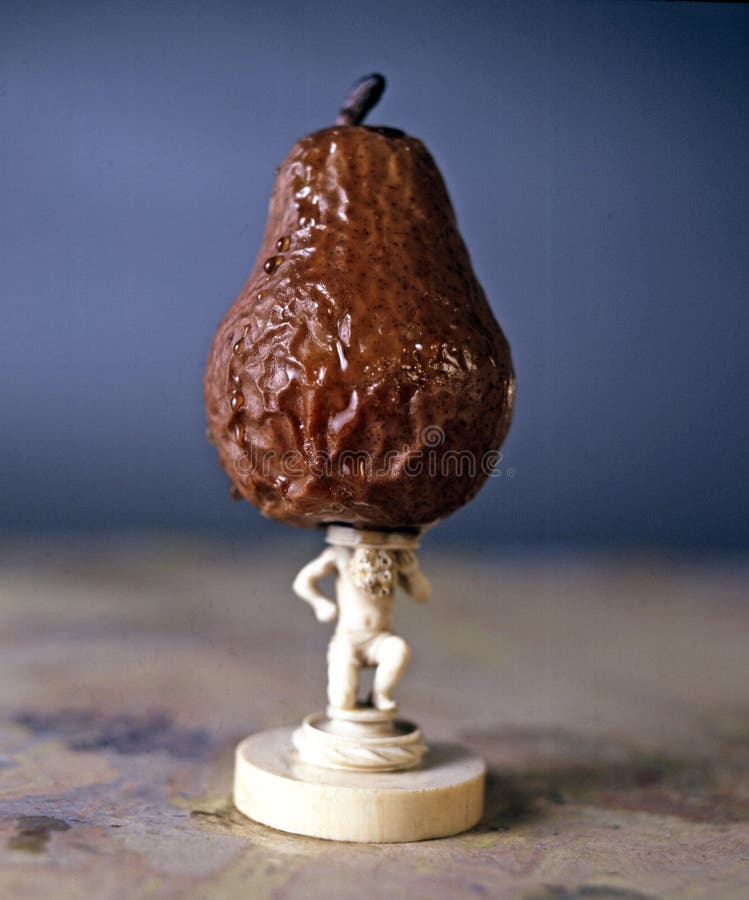 Baked glazed Pear FOOD ART stock image. Image of food - 80806219