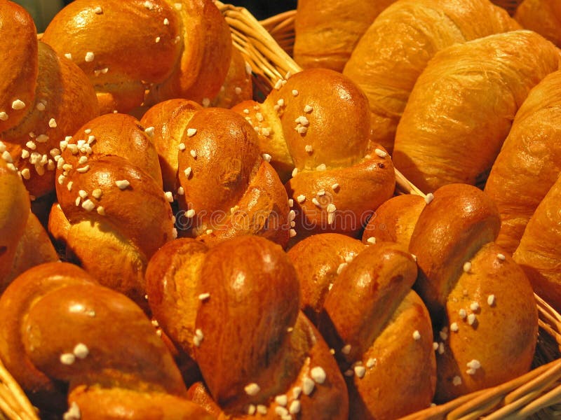 Baked Goods, Bread, Food, Bakery Stock Image - Image of viennoiserie ...