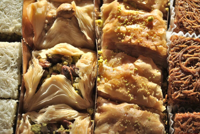 Middle Eastern Sweets stock photo. Image of pastries - 22587064