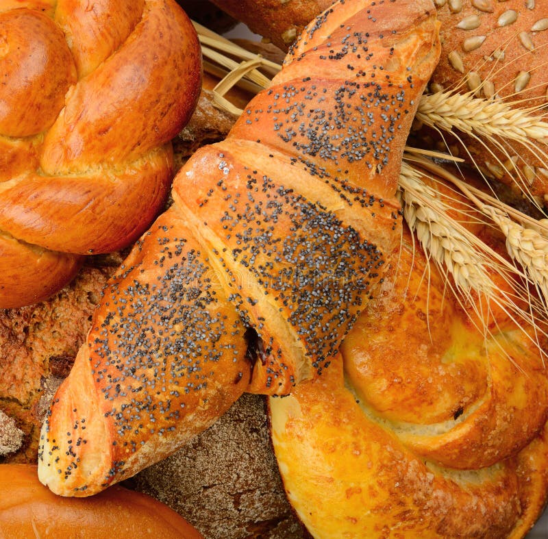 Baked Goods and Pastry Products Stock Photo - Image of loaf, food: 83559070