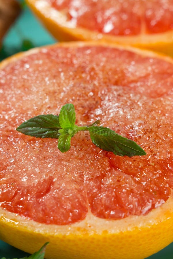 Baked grapefruit stock photo. Image of yellow, eating - 34026292