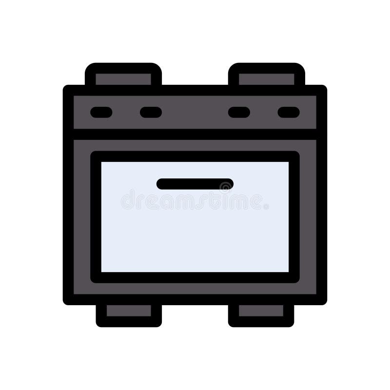 Baked Vector Line Colour Icon Stock Vector - Illustration of ...