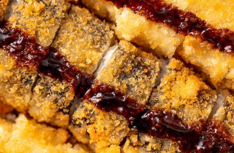 Baked Japanese Rolls As Background. Stock Image - Image of concrete ...