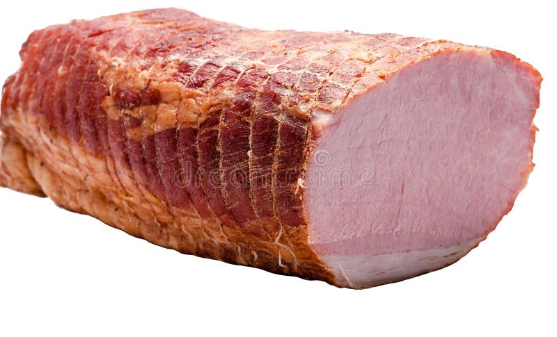 Baked meat isolated stock image. Image of lunch, restaurant - 40827837