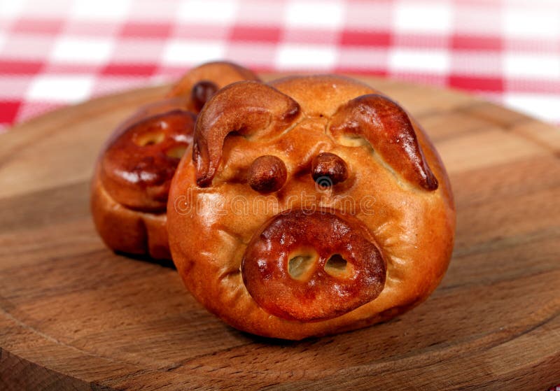 Baked mini pai with meat stock photo. Image of fresh - 67233796
