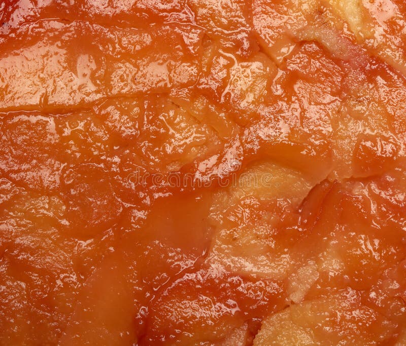 Baked Pie Texture with Quince Slices Stock Image - Image of food ...