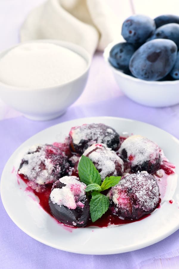 Sugar plums on white plate stock photo. Image of background - 62241694