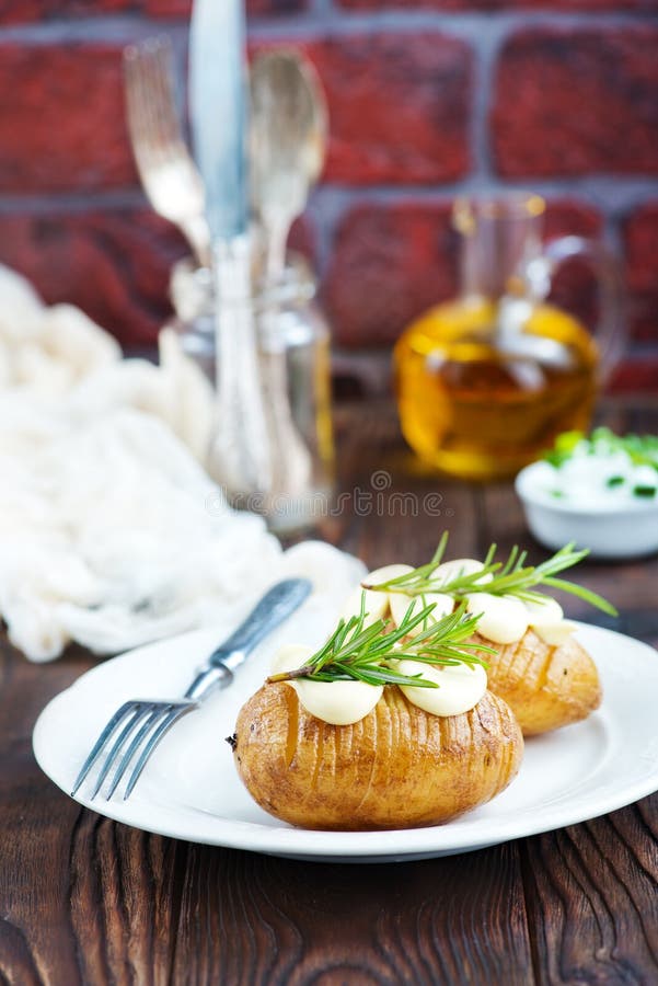 Baked potato stock photo. Image of freshness, scale, meal - 94822966