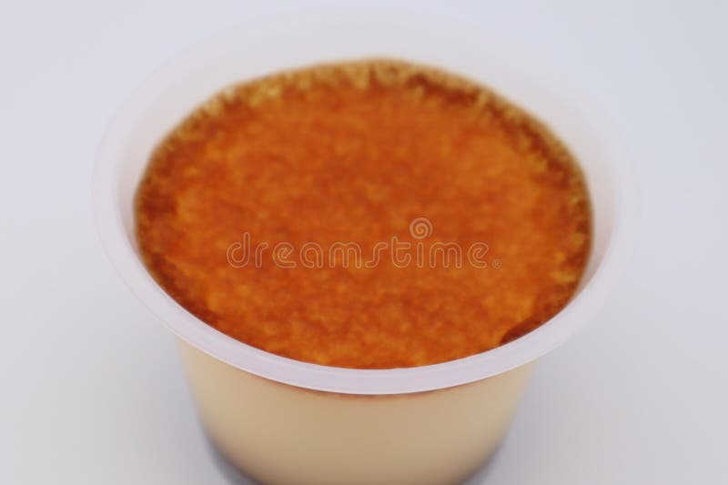 Baked pudding closeup stock image. Image of soft, food - 286752537