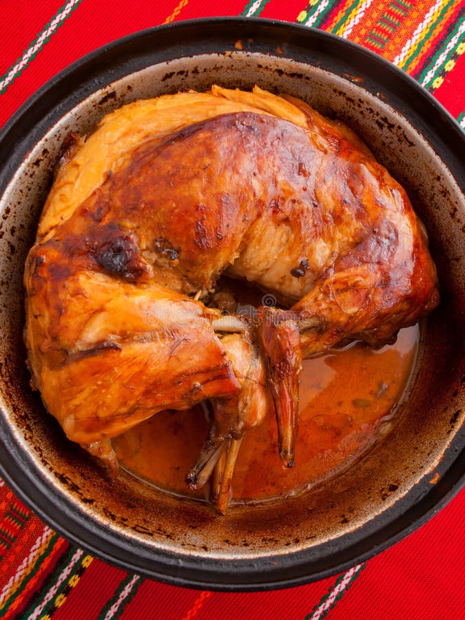 Baked rabbit stock photo. Image of rabbit, baked, prepared - 76478370