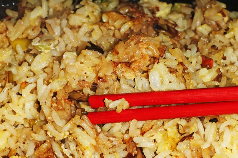 Baked rice stock image. Image of chinese, cooked, calorie - 23347201