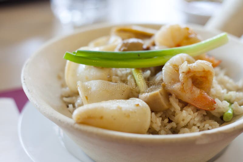 Baked Rice stock photo. Image of seafood, clay, meal - 28420474