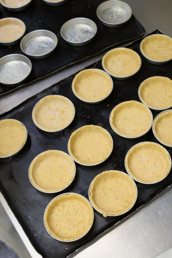 Baked Shortcrust Pastry for Small Tart in Cake Form Stock Photo - Image ...