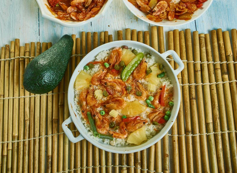 Baked Spanish risotto stock photo. Image of cuisine - 171969898