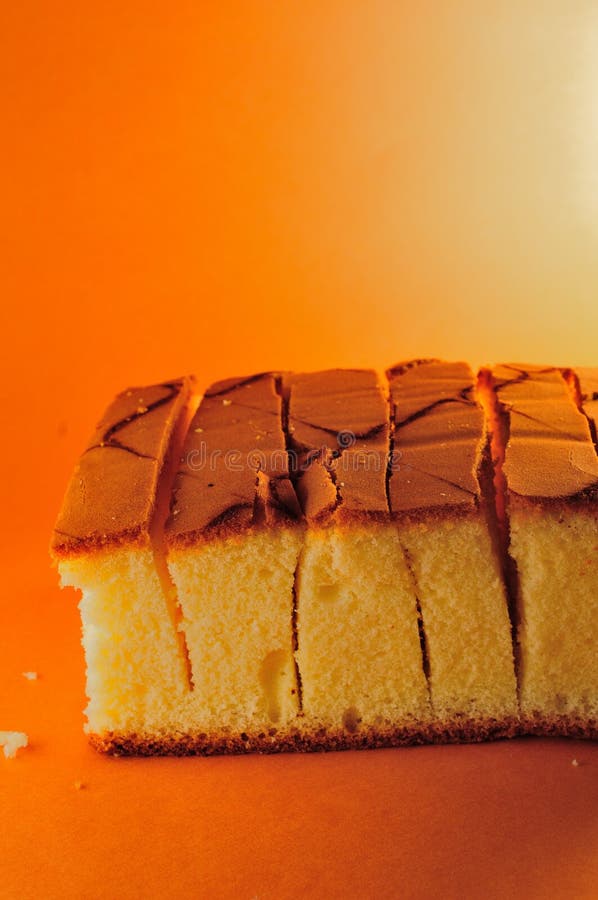Baked sponge cake stock image. Image of sponge, flavor - 36311989