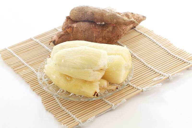 Baked Tapioca (Cassava Root) Stock Photo - Image of dessert, nature ...