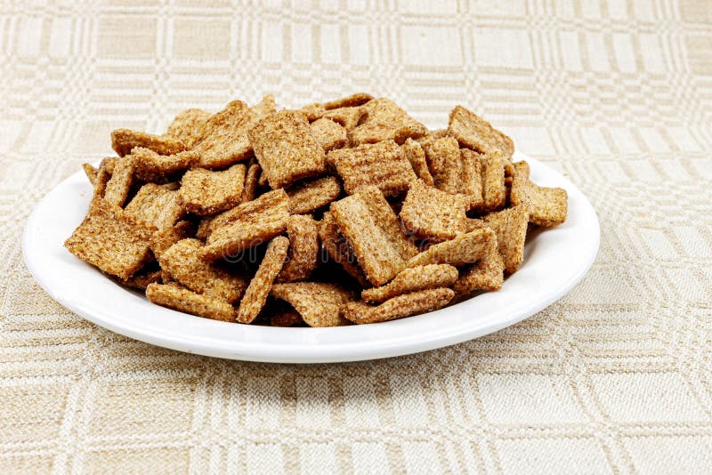Flakes with Cinnamon, Side View Stock Photo - Image of snack, nutrition ...