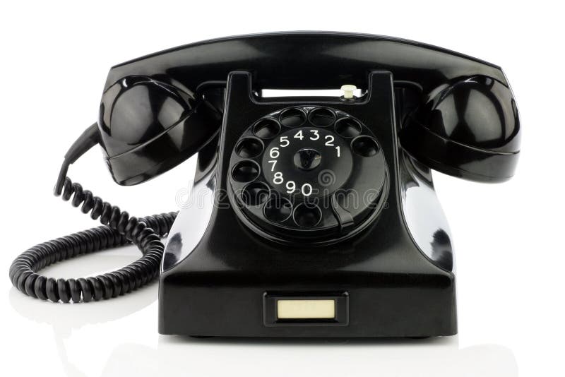Old Bakelite 1940 1950 Telephone Stock Photos - Free & Royalty-Free ...