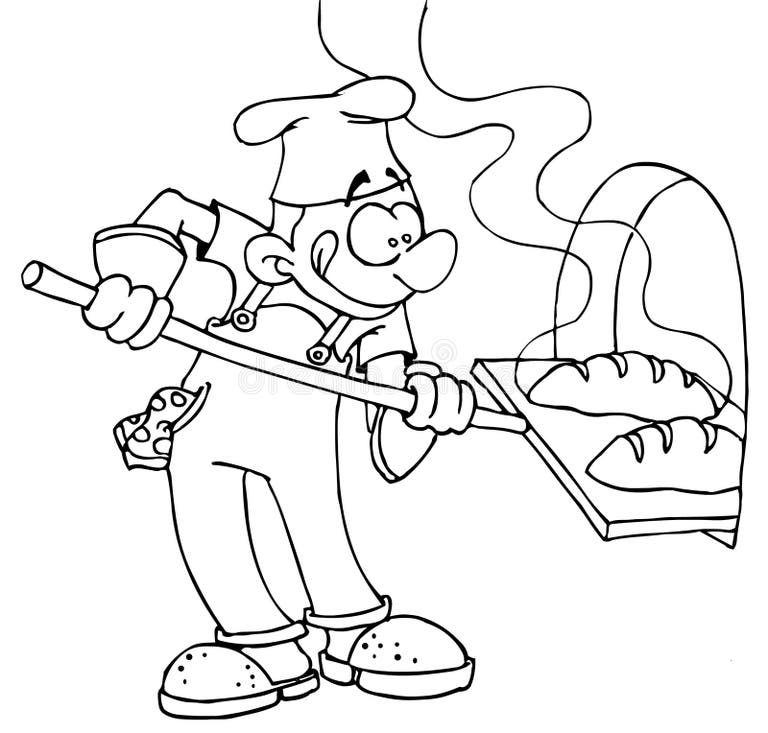 Baker Drawing Stock Illustrations – 15,207 Baker Drawing Stock ...