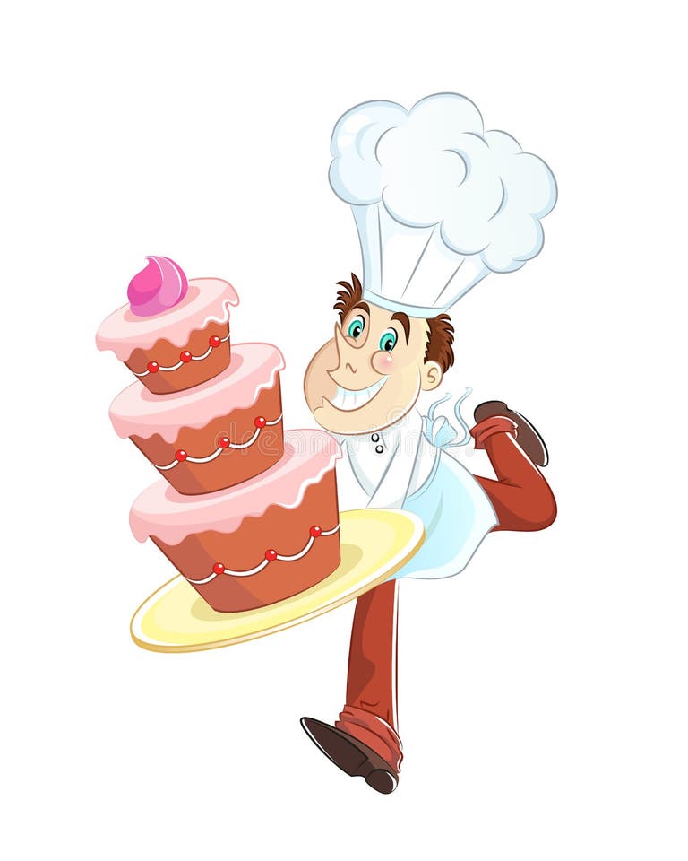 Cake Baker Cartoon Stock Illustrations – 6,270 Cake Baker Cartoon Stock ...