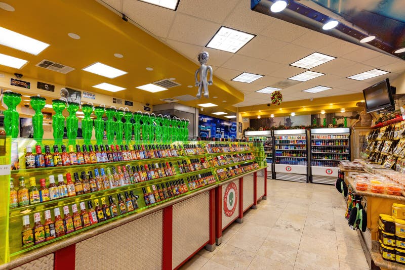 Interior View of the Alien Fresh Jerky Editorial Stock Image - Image of ...