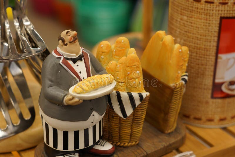 Baker figure toy stock photo. Image of occupation, gourmet - 76801006