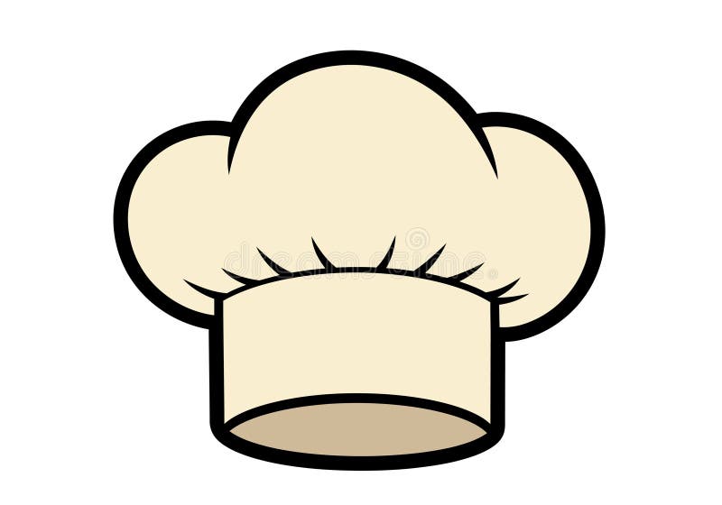 Baker hat clipart. stock vector. Illustration of uniform - 362658126