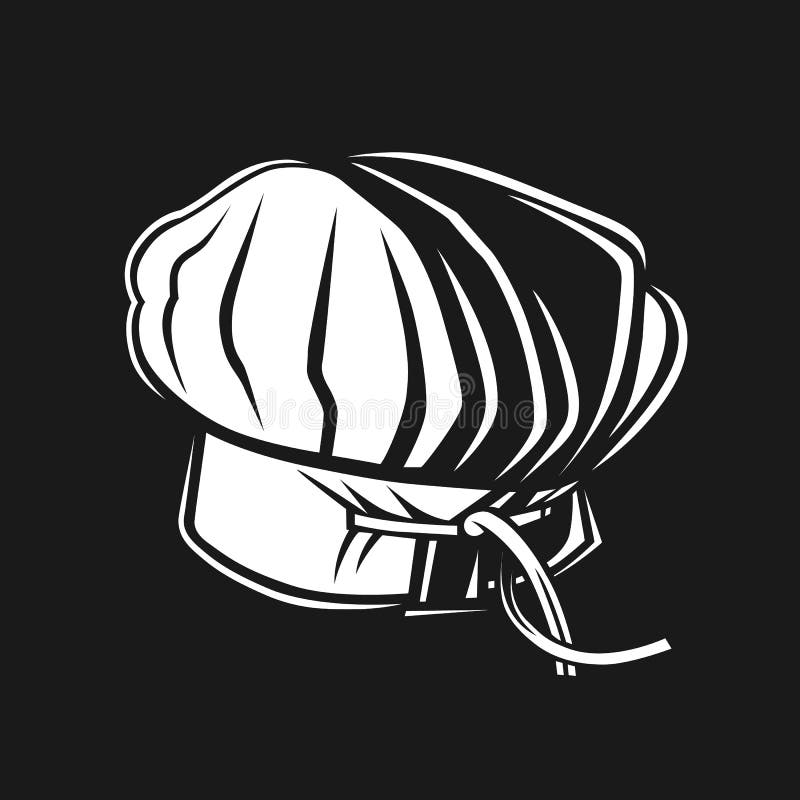 Baker hat icon stock vector. Illustration of house, elegant - 202270957