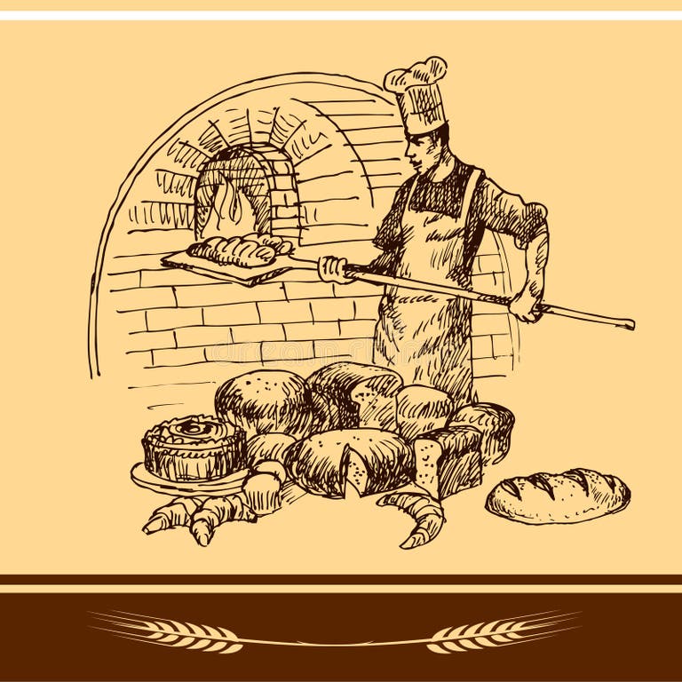 Baker Man Stock Illustrations – 9,903 Baker Man Stock Illustrations ...