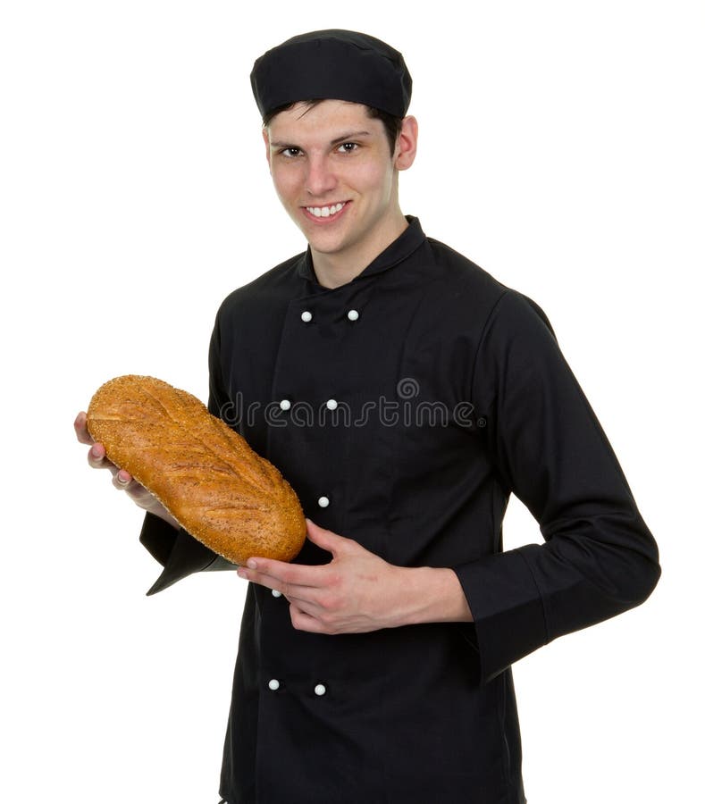 Baker smiling stock photo. Image of carrying, fresh, nutritious - 31136204