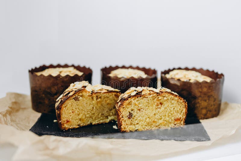 The Baker Made a Few Sweets for the Visitors of the Bakery Stock Image ...