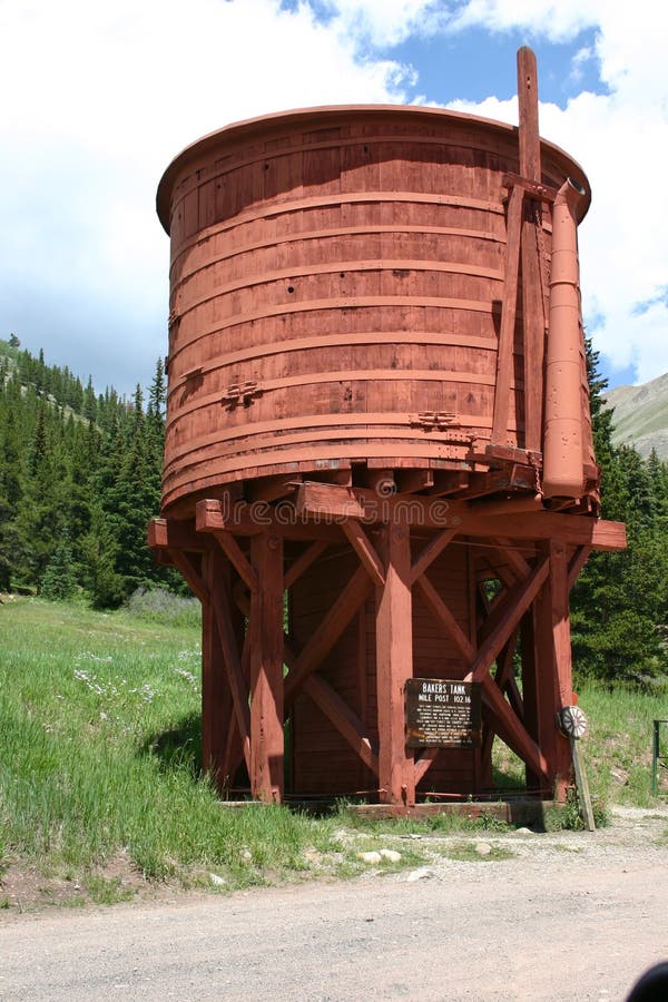 Baker Tank image stock. Image du boulanger, colorado - 33632583