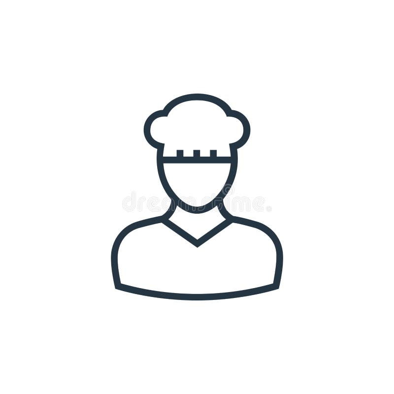 Baker Icon Outline Stock Illustrations – 3,860 Baker Icon Outline Stock ...