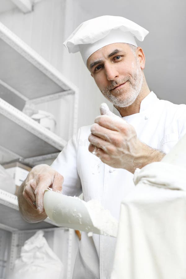 Baker stock photo. Image of occupation, handmade, bread - 115202192