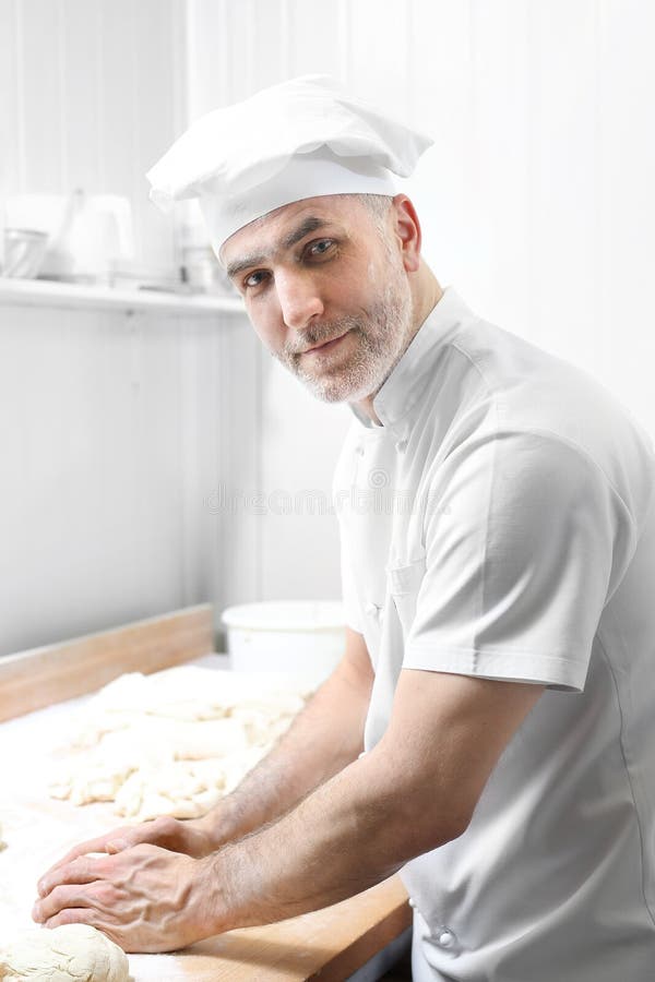 Baker stock image. Image of food, bake, patisserie, working - 115202207