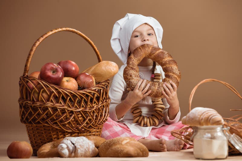 Baker stock photo. Image of children, background, bakery - 44827746