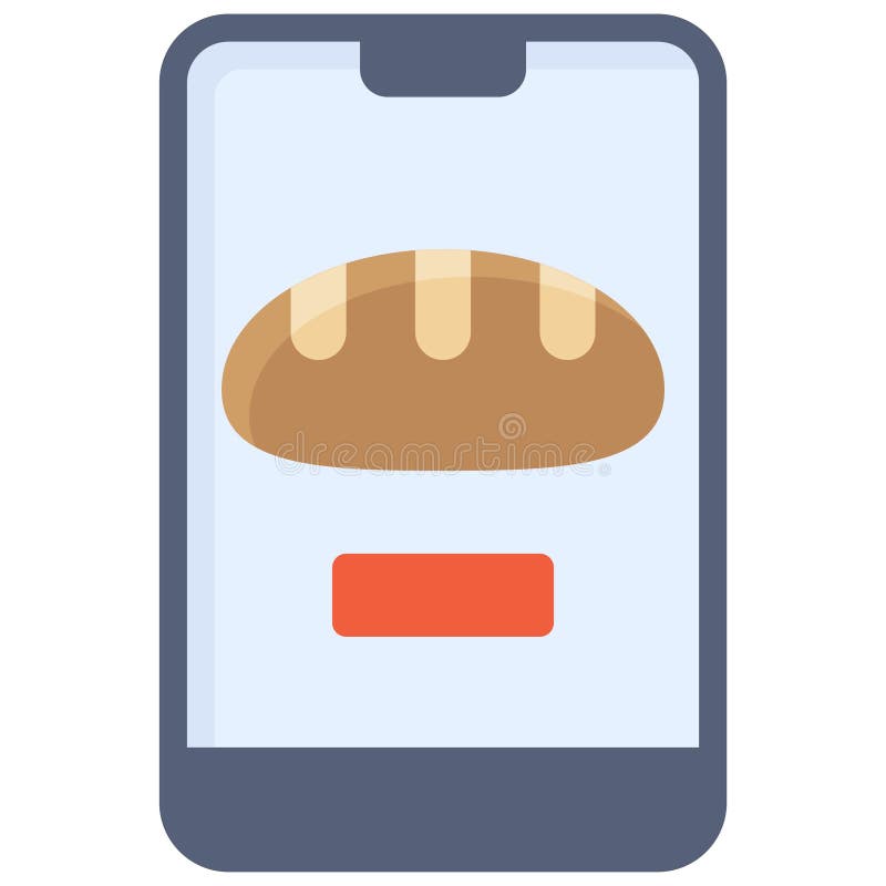 Bakery App Icon, Bakery and Baking Related Vector Stock Vector ...
